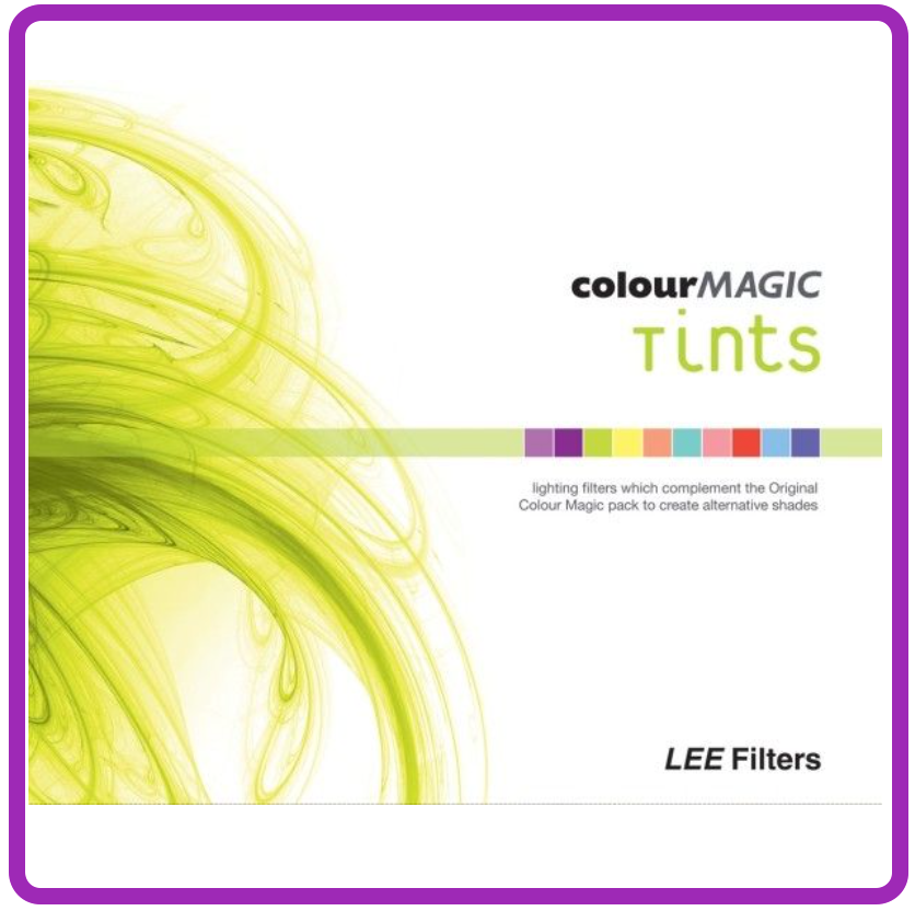 Packs of various lighting filter gels, Colour Magic Packs, Zircon Packs ...