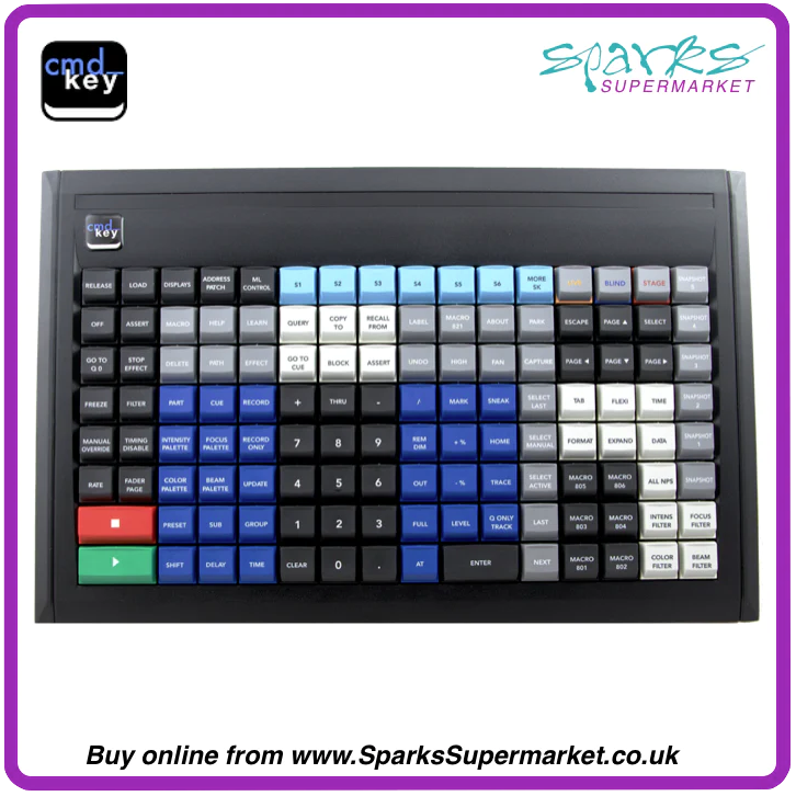 cmd_key – tagged "CONTROL DESKS" – Sparks Theatrical Lighting Supermarket