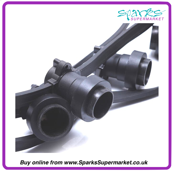 RUBBER FESTOON WITH BC LAMPS HOLDERS – Sparks Lighting Supermarket