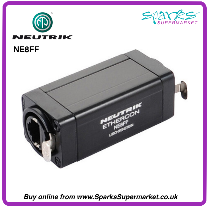NE8FF ETHERCON / RJ45 CAT5 FEEDTHROUGH COUPLER – Sparks Theatrical ...
