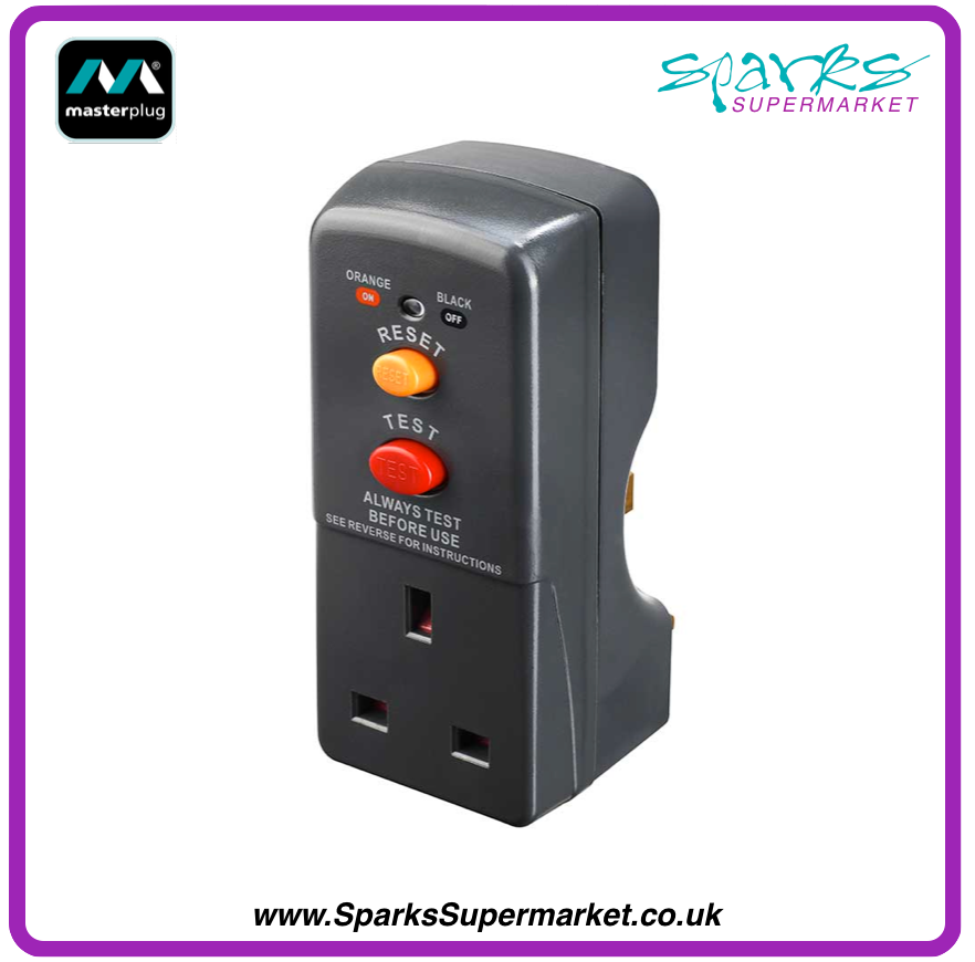 13A SAFETY RCD PLUG ADAPTER – Sparks Theatrical Lighting Supermarket